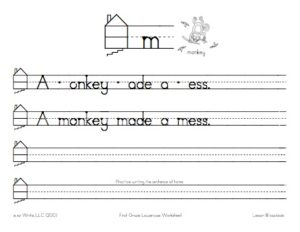 First Grade | EZ Write