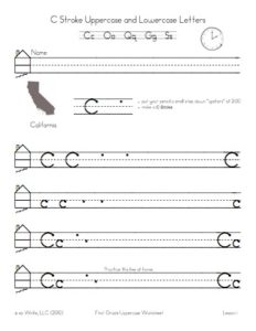First Grade | EZ Write